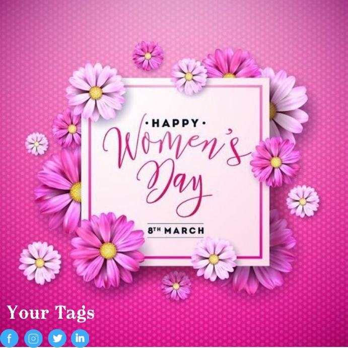 Women day Instagram post template | PosterMyWall