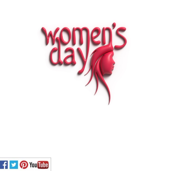 Women day logo post template | PosterMyWall