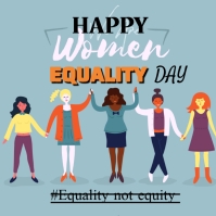 Women equality day flyer template | PosterMyWall