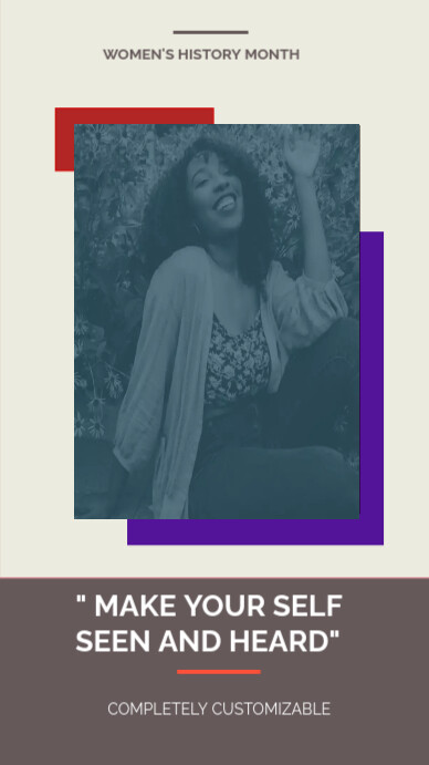 Women history month Template | PosterMyWall