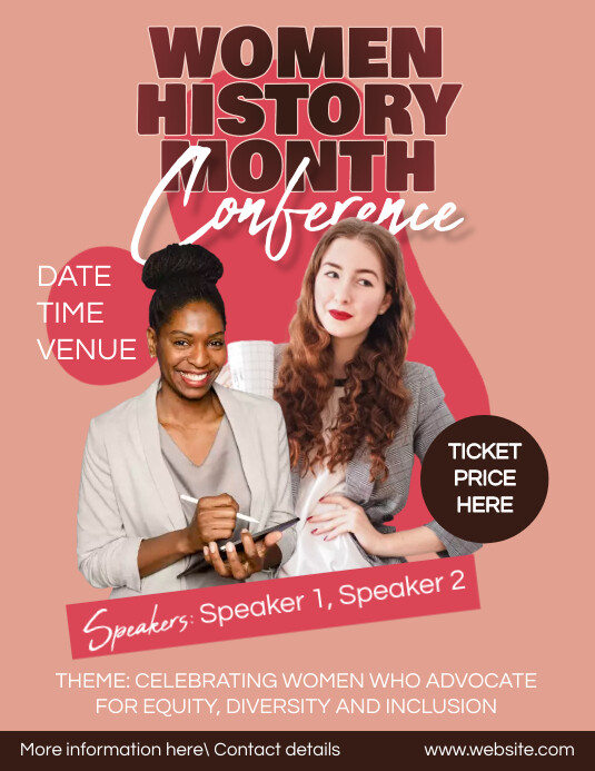 Women History Month Template | PosterMyWall