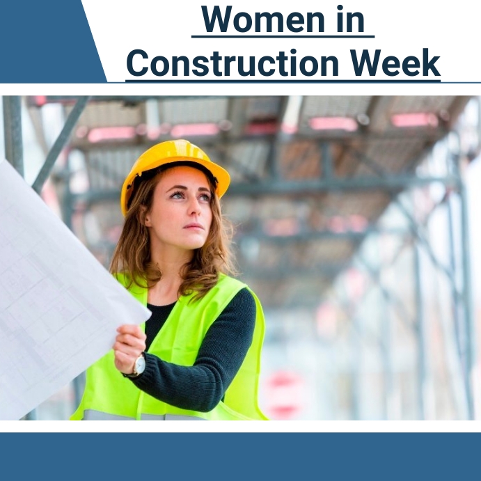 women in construction week Template | PosterMyWall