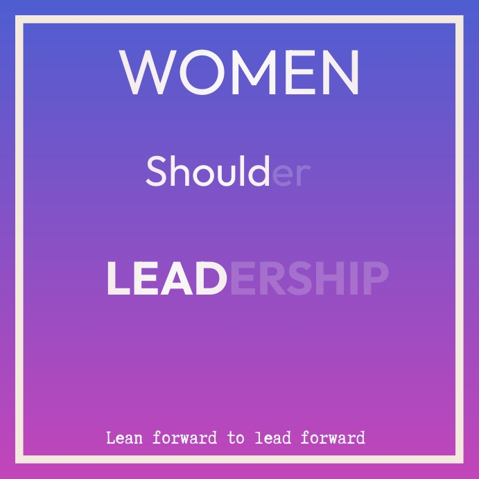 Women leadership Instagram template | PosterMyWall