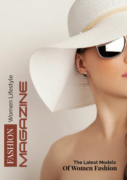 Women Magazine Cover / Fashion poster Template | PosterMyWall