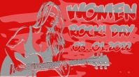 Women Rock ! Logo Template | PosterMyWall