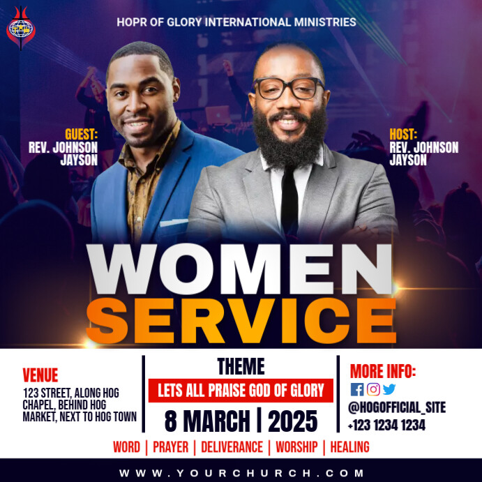 Women service Template | PosterMyWall