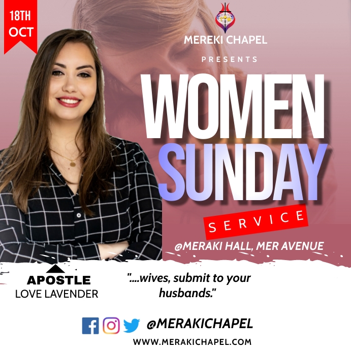 Women Sunday Template | PosterMyWall