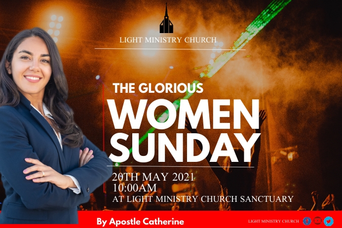 Copy of Women Sunday | PosterMyWall