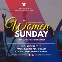 women sunday flyer template | PosterMyWall