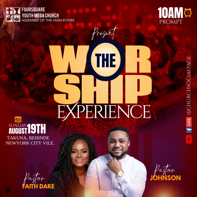 WOMENS Church Flyer (25) Template | PosterMyWall