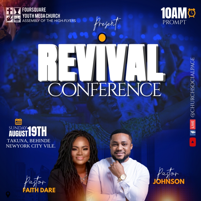 WOMENS Church Flyer (33) Template | PosterMyWall