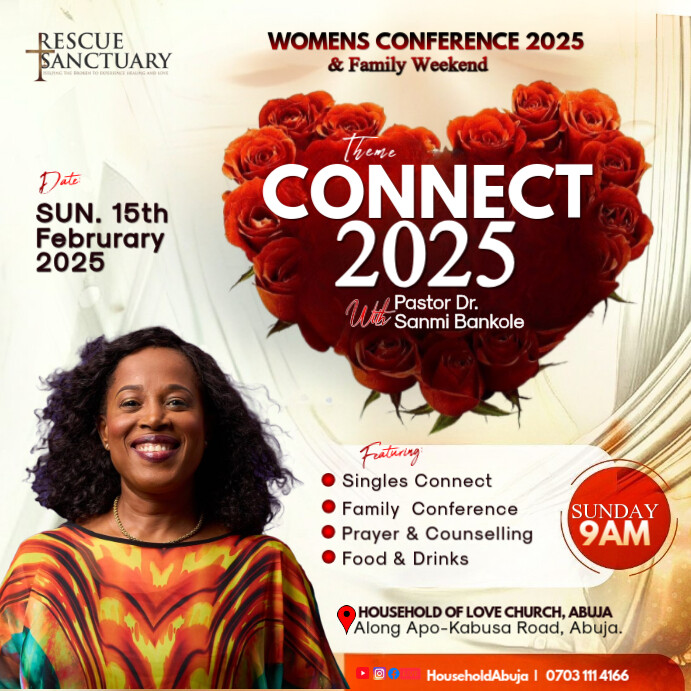 womens conference Template | PosterMyWall