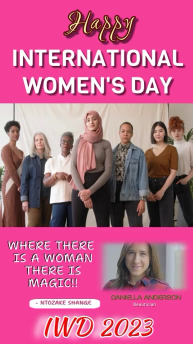 WOMENS DAY CELEBRATION FLYER Template | PosterMyWall