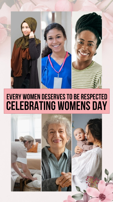 Womens day Celebration Instagram Story Template | PosterMyWall