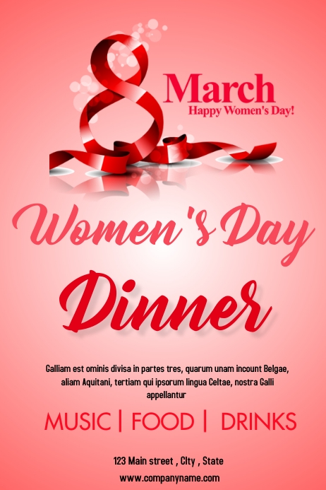 womens day party Template | PosterMyWall