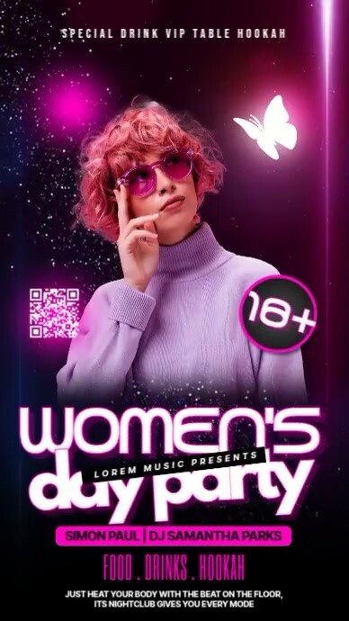 Womens Day Party Template | PosterMyWall