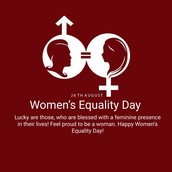 womens equality day Template | PosterMyWall