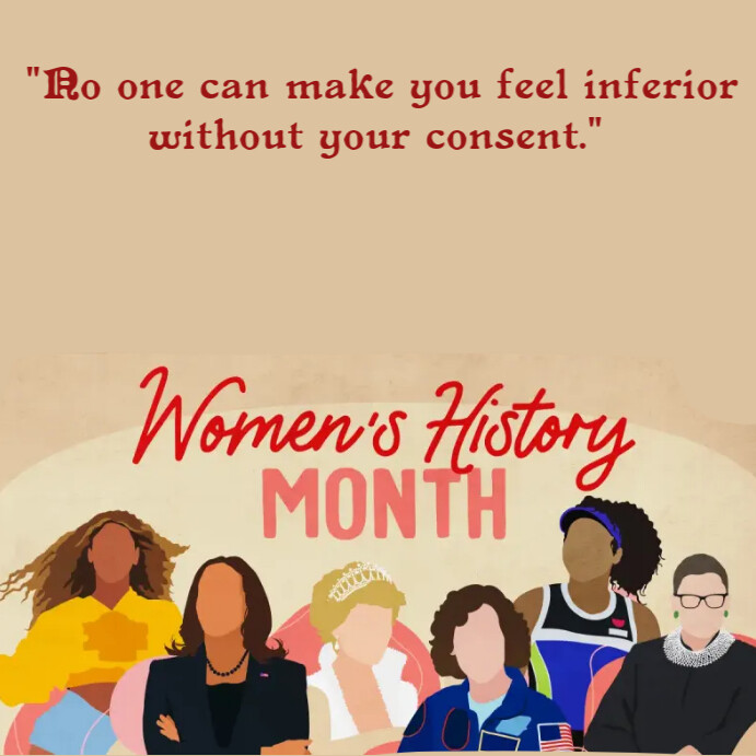 womens history month Template | PosterMyWall