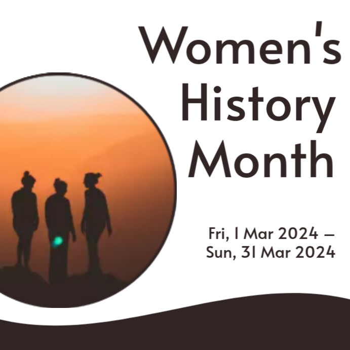 Womens history month flyer template | PosterMyWall