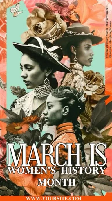 womens history month ig post (1) Template | PosterMyWall