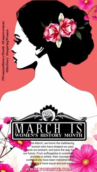 womens history month tiktok instagram (2) Template | PosterMyWall