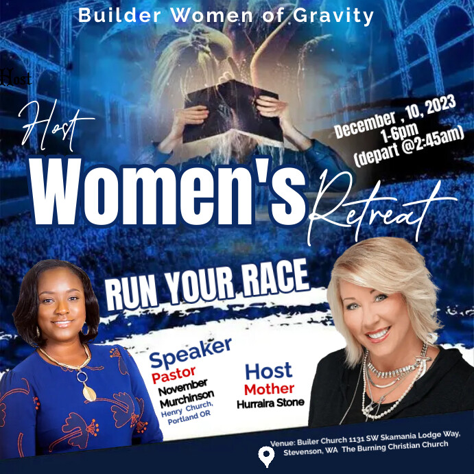 Womens Retreat FLYER ,Women Empowerment , Bis Template | PosterMyWall