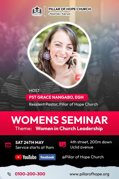 Womens seminar Template | PosterMyWall