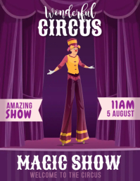 CIRCUS Template | PosterMyWall