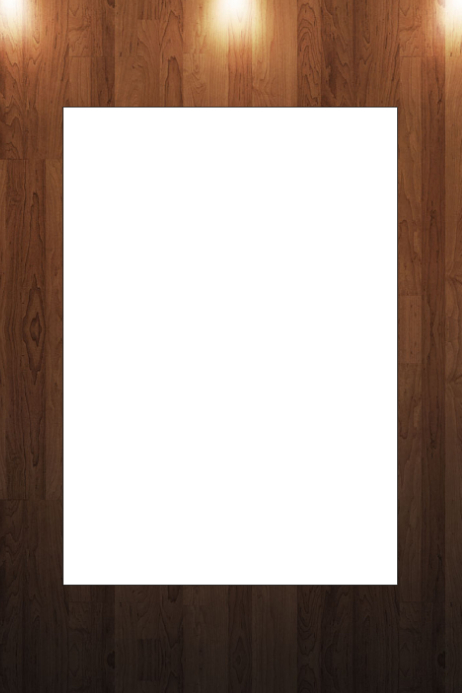 Copy of Wood Party Prop Frame | PosterMyWall