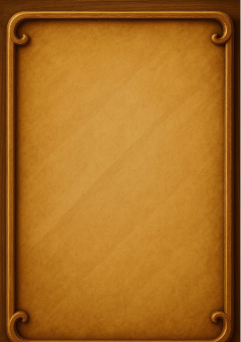 Wooden Frame Aged Parchment Background Template | PosterMyWall