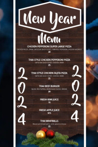 New Menu Restaurant Template | PosterMyWall