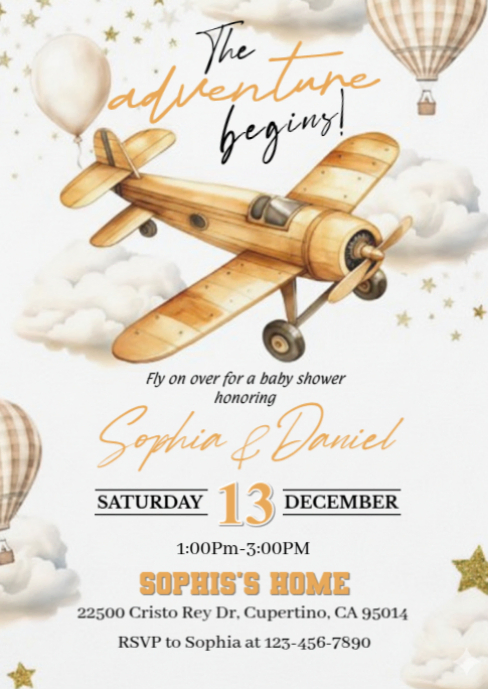 Woodland Adventure Invitation A6 Template | PosterMyWall