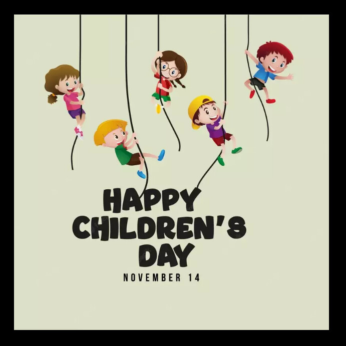 Word children day Template | PosterMyWall