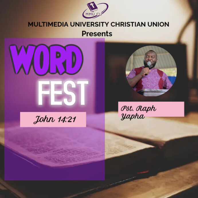 word fest Template | PosterMyWall