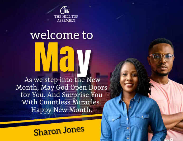 Word of the month May Template | PosterMyWall