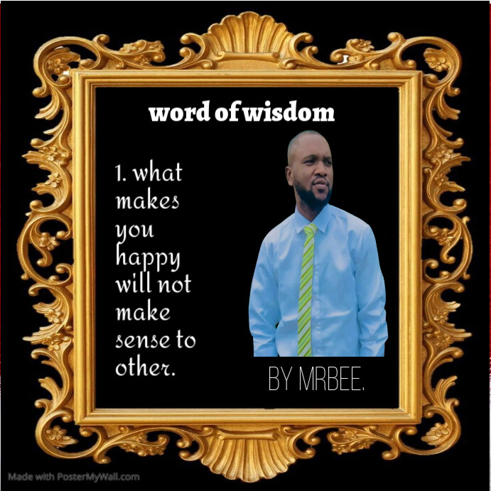 Word of wisdom Template | PosterMyWall