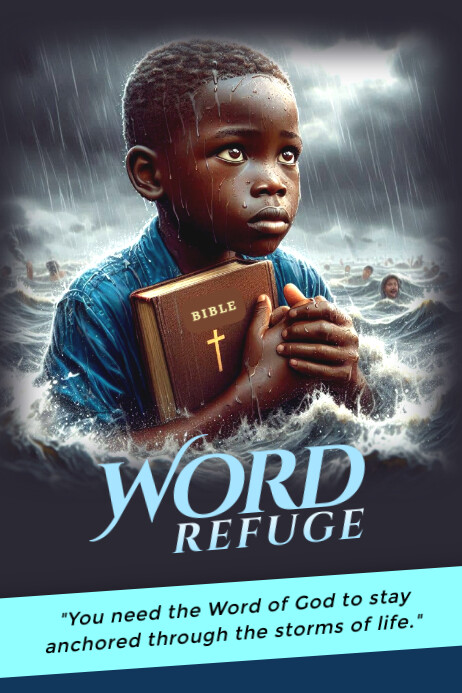 Copy of Word refuge | PosterMyWall