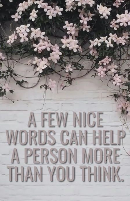 WORDS AND PERSON QUOTE TEMPLATE | PosterMyWall