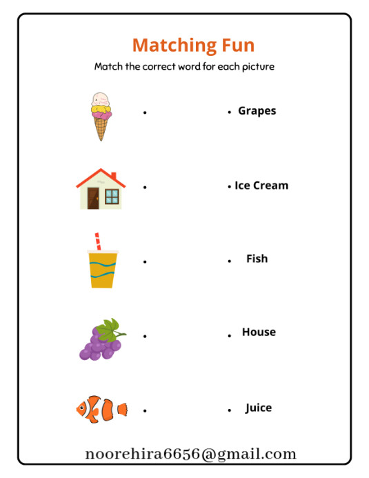 Words matching fun Template | PosterMyWall
