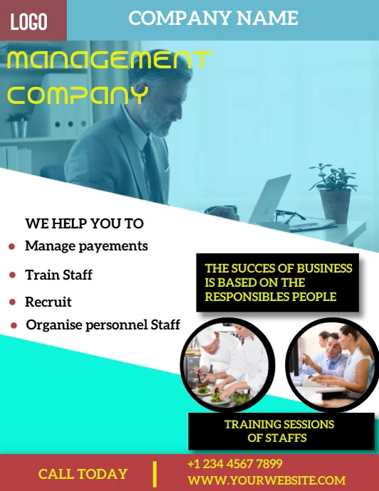 Copy of work and corporate flyer template | PosterMyWall