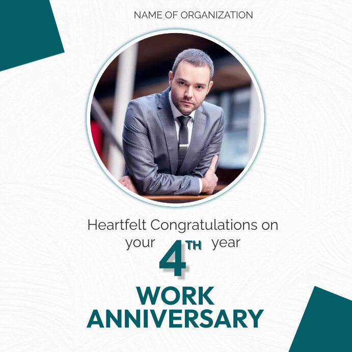WORK ANNIVERSARY BANNER Template PosterMyWall WORK ANNIVERSARY BANNER Template PosterMyWall