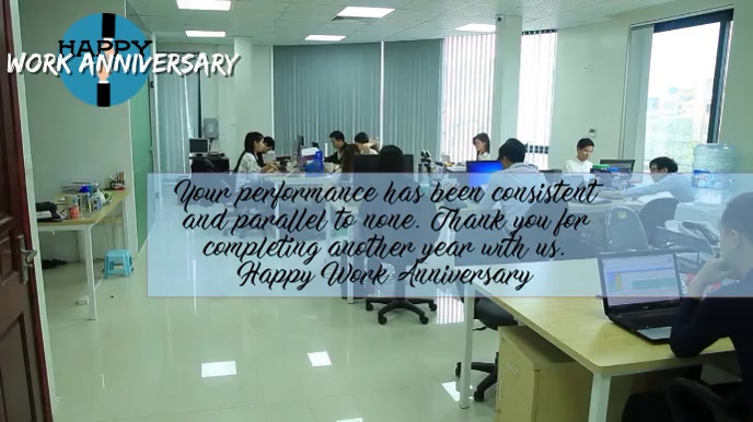 work anniversary Template | PosterMyWall