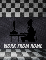 Work from Home Poster Template | PosterMyWall