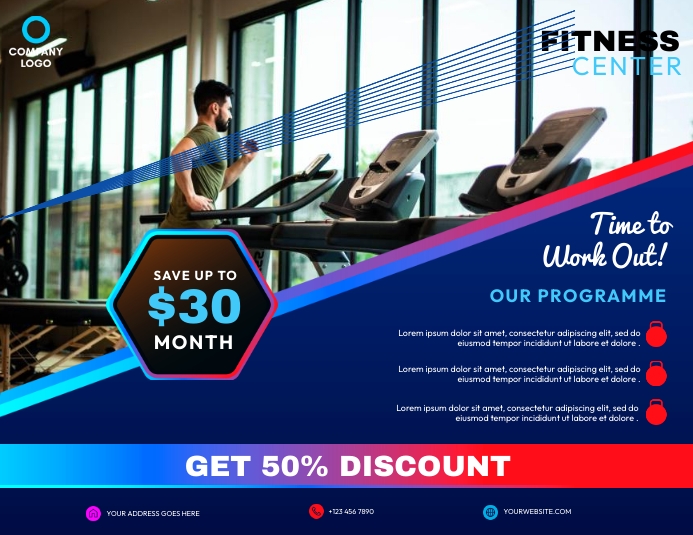 Work Out Ads Template | PosterMyWall