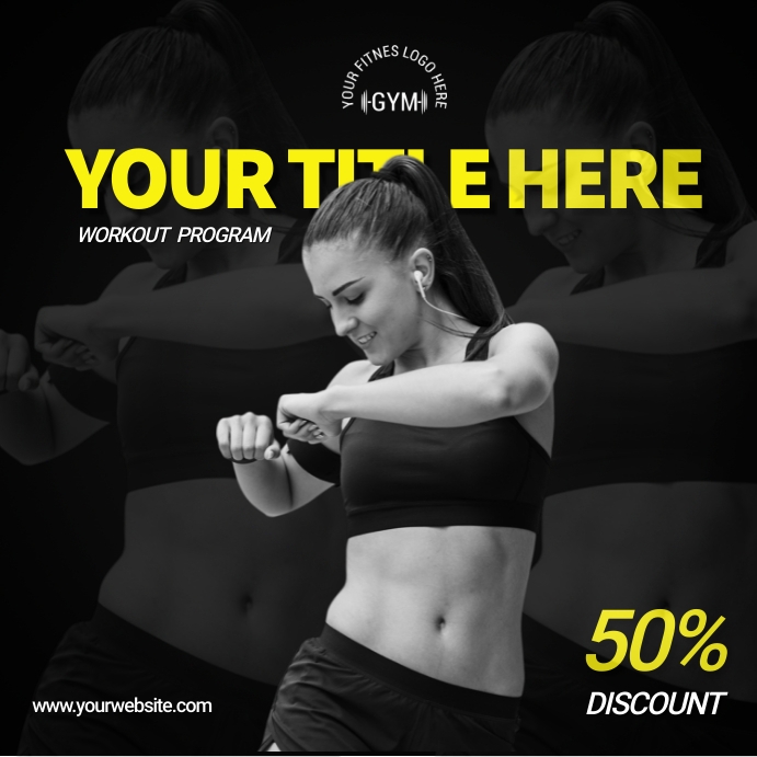 Work Out Ads Template | PosterMyWall