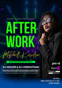 After Work Night Flyer Template | PosterMyWall