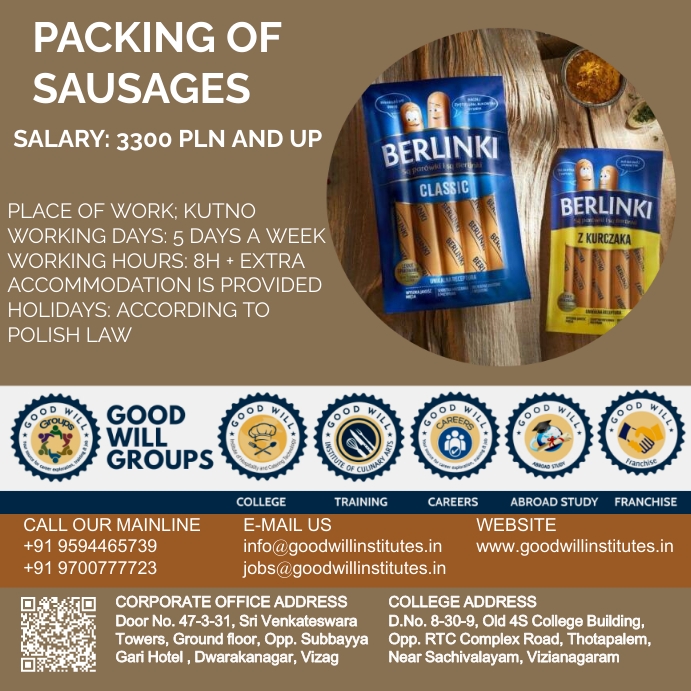 Modèle Permis de Travail Brochure Emplois | PosterMyWall