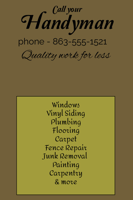 work poster Templat | PosterMyWall