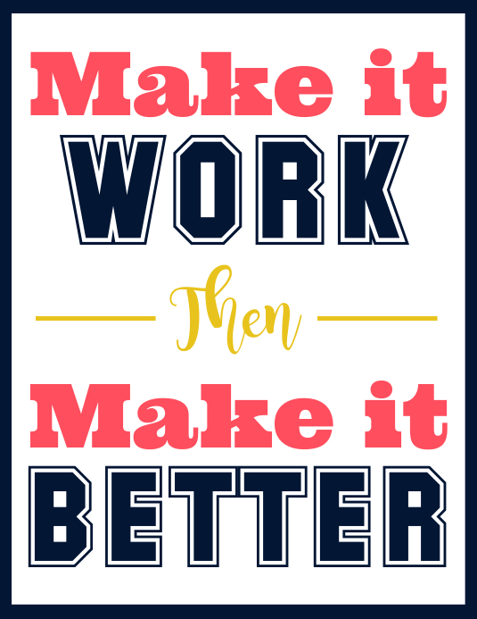 Copy of Work poster | PosterMyWall