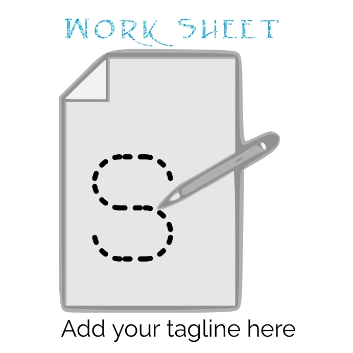 Work Sheet logo design Template | PosterMyWall
